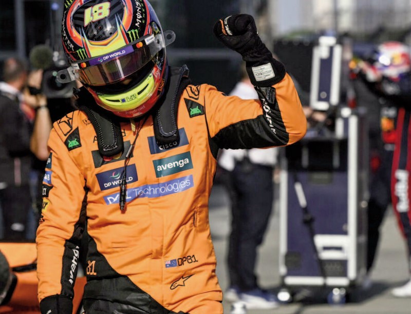 Oscar Piastri en pole : McLaren brille sous le ciel de Shanghai ...