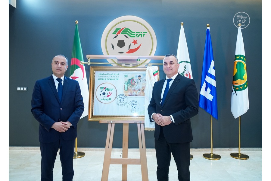 Un timbre pour célébrer la participation de l’Algérie au Mondial-2026 ...